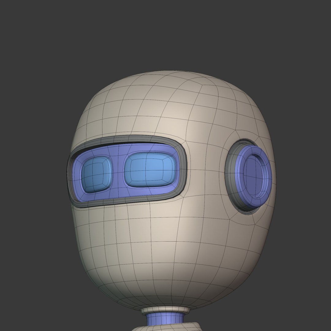 Cartoon Android Robot 3D - TurboSquid 1787930