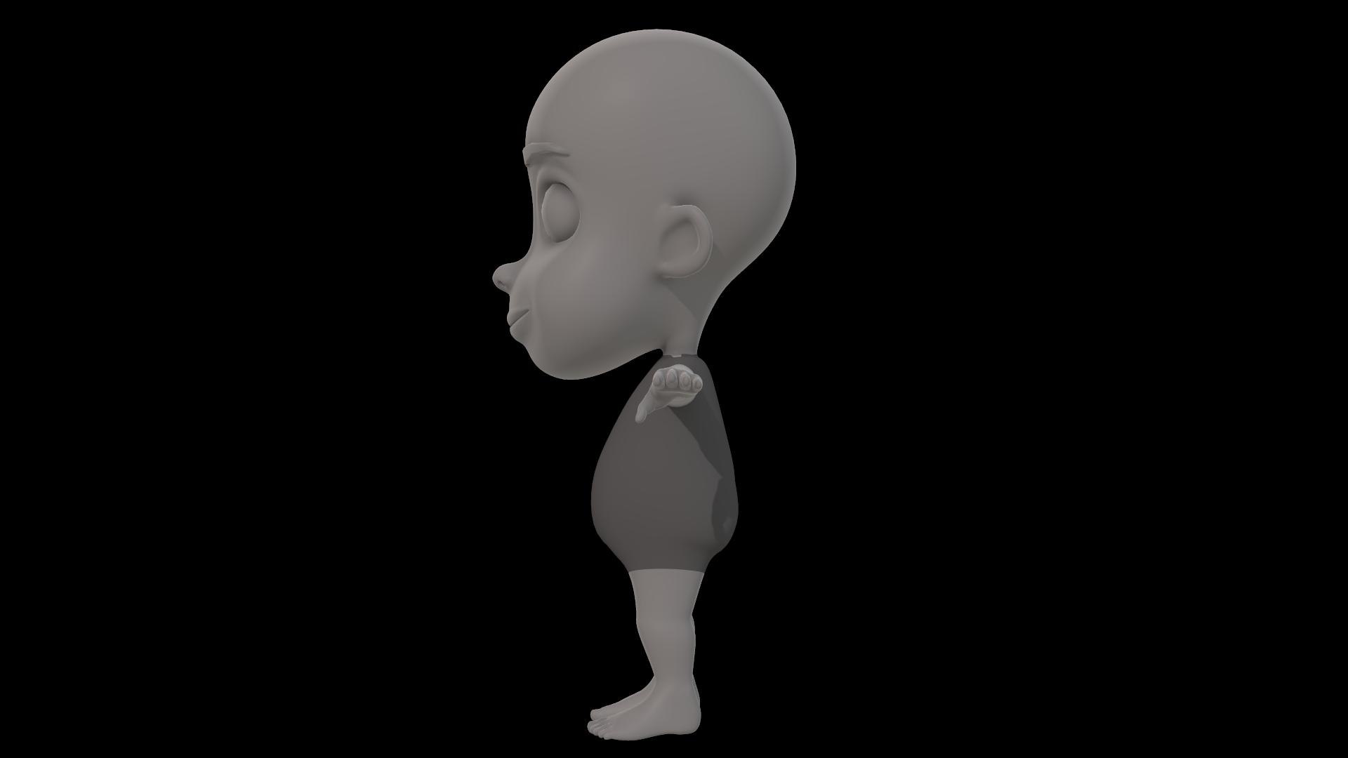 3D Base Boy Character Model - TurboSquid 1301000