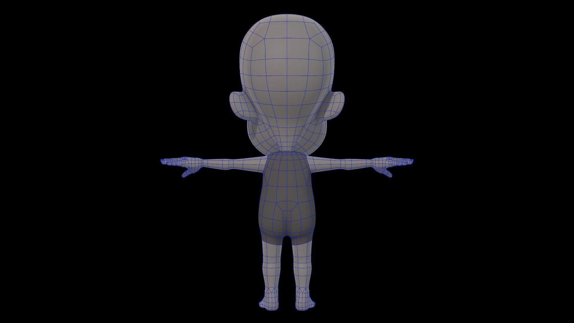 3D Base Boy Character Model - TurboSquid 1301000