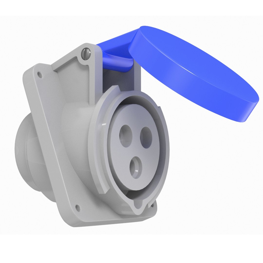 Electrical Socket Industrial 3D Model - TurboSquid 1477908