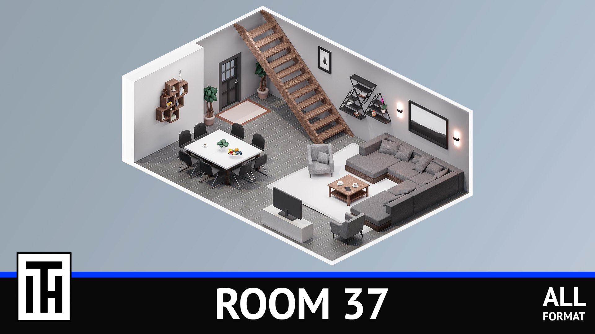 Room 37 3D Model - TurboSquid 2151761