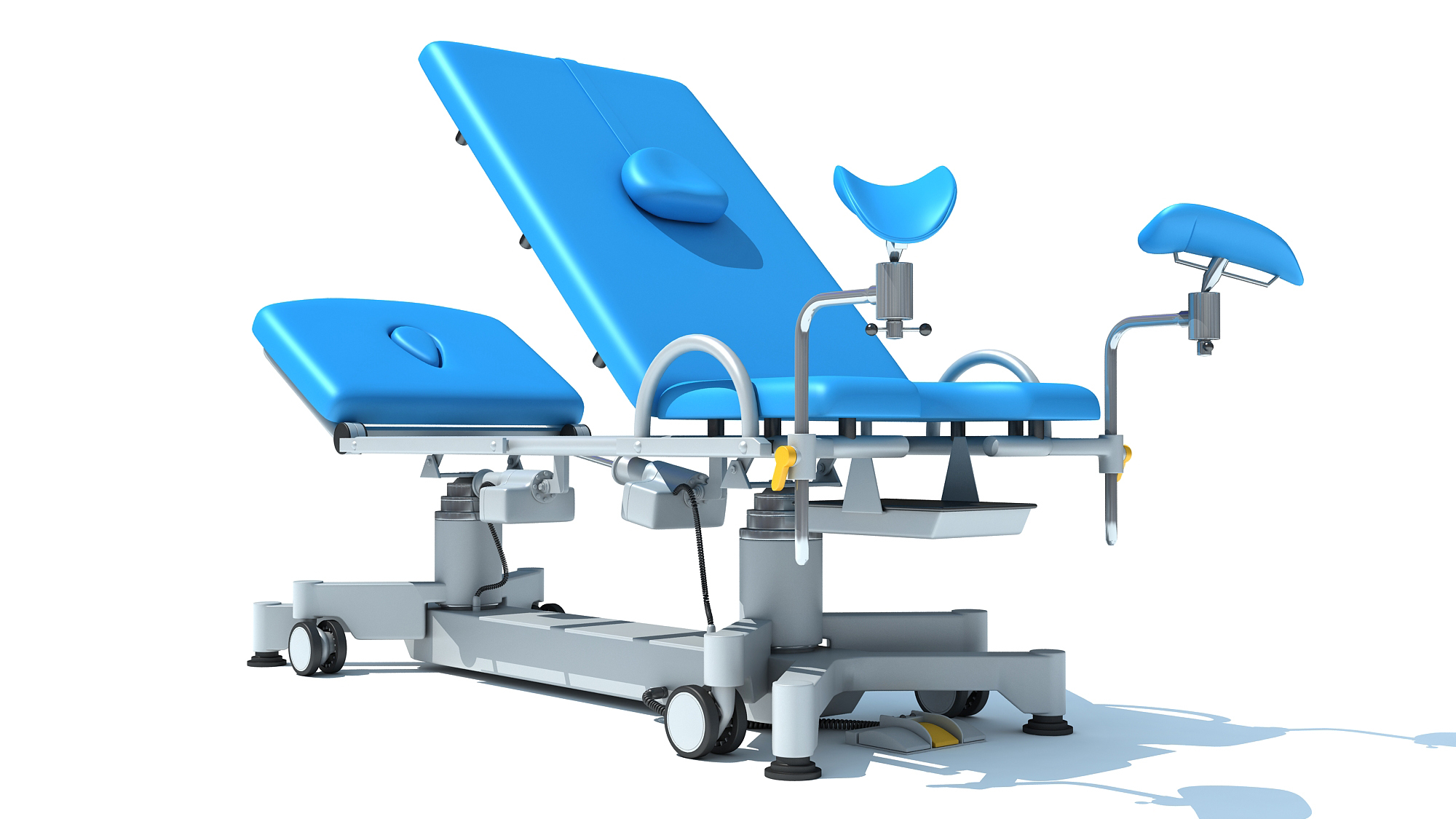 Gynecological examination table 3D model - TurboSquid 1578612