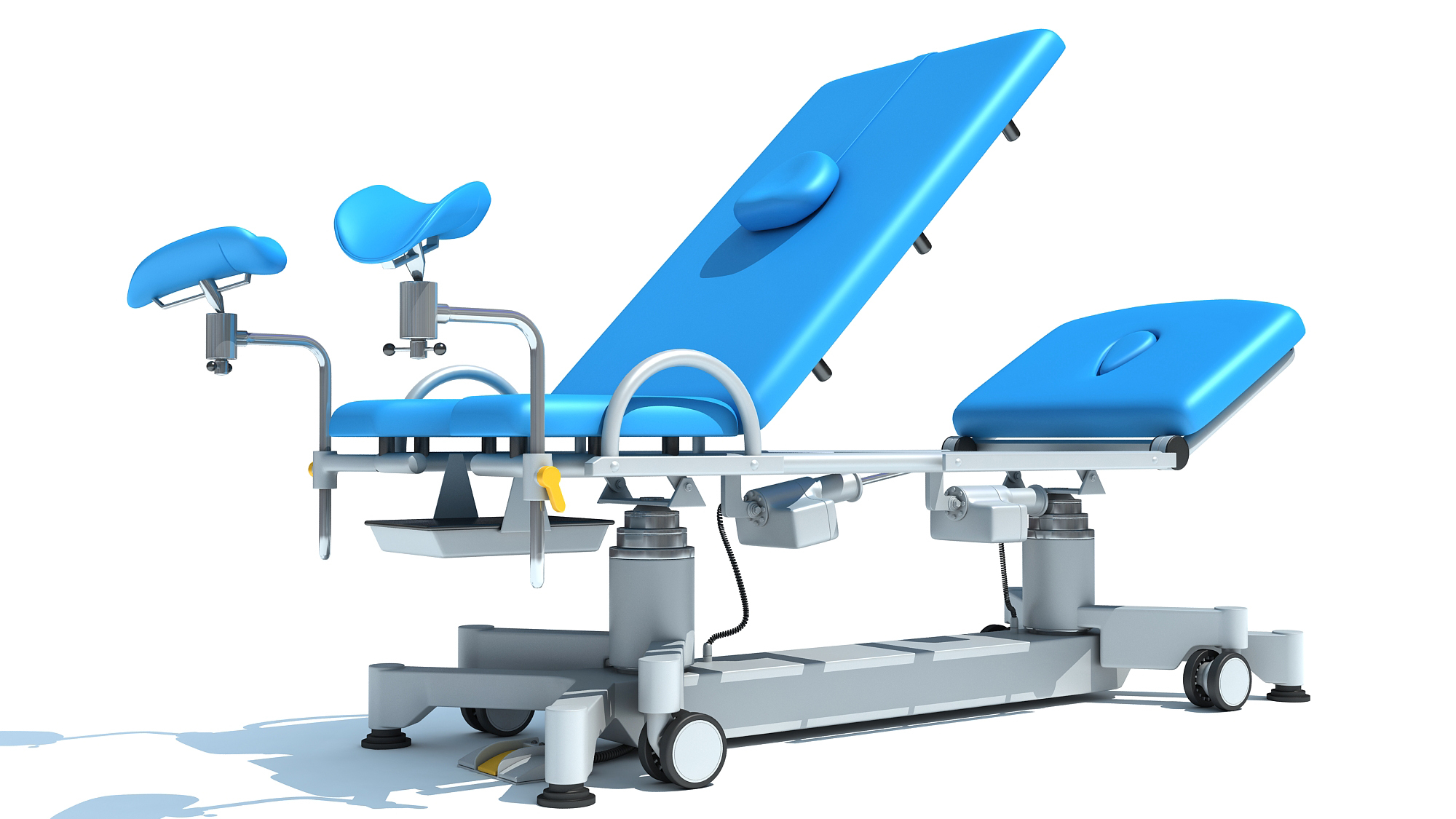 Gynecological examination table 3D model - TurboSquid 1578612