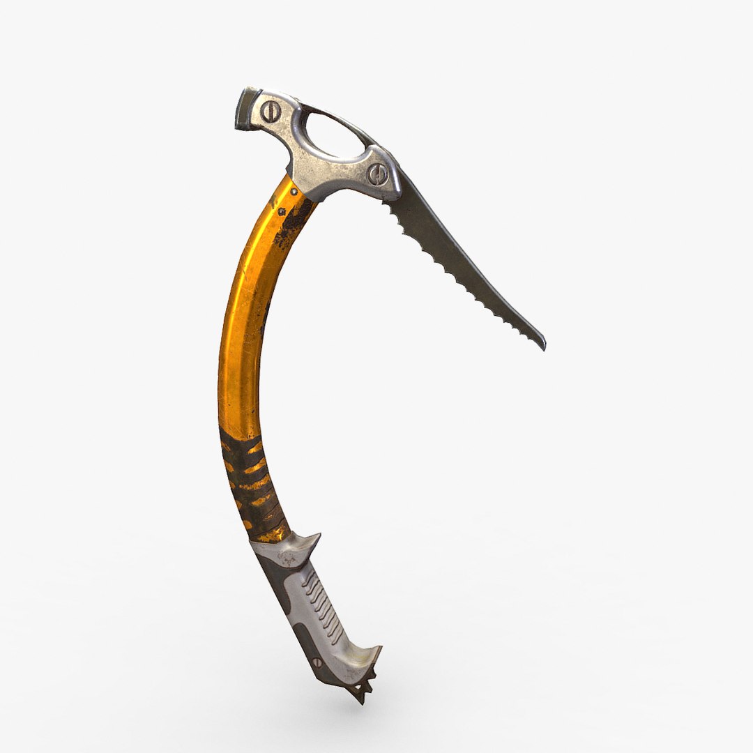 3D Mountain Ice Axe - TurboSquid 2161917