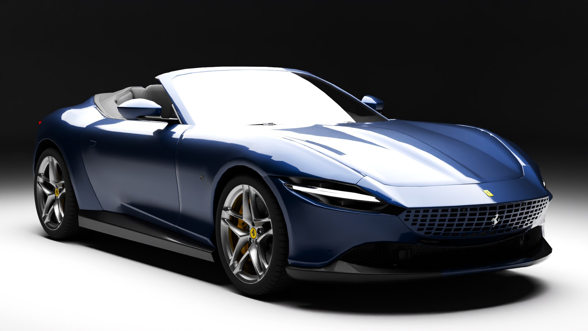 3D Ferrari Roma Spider Model - TurboSquid 2340622