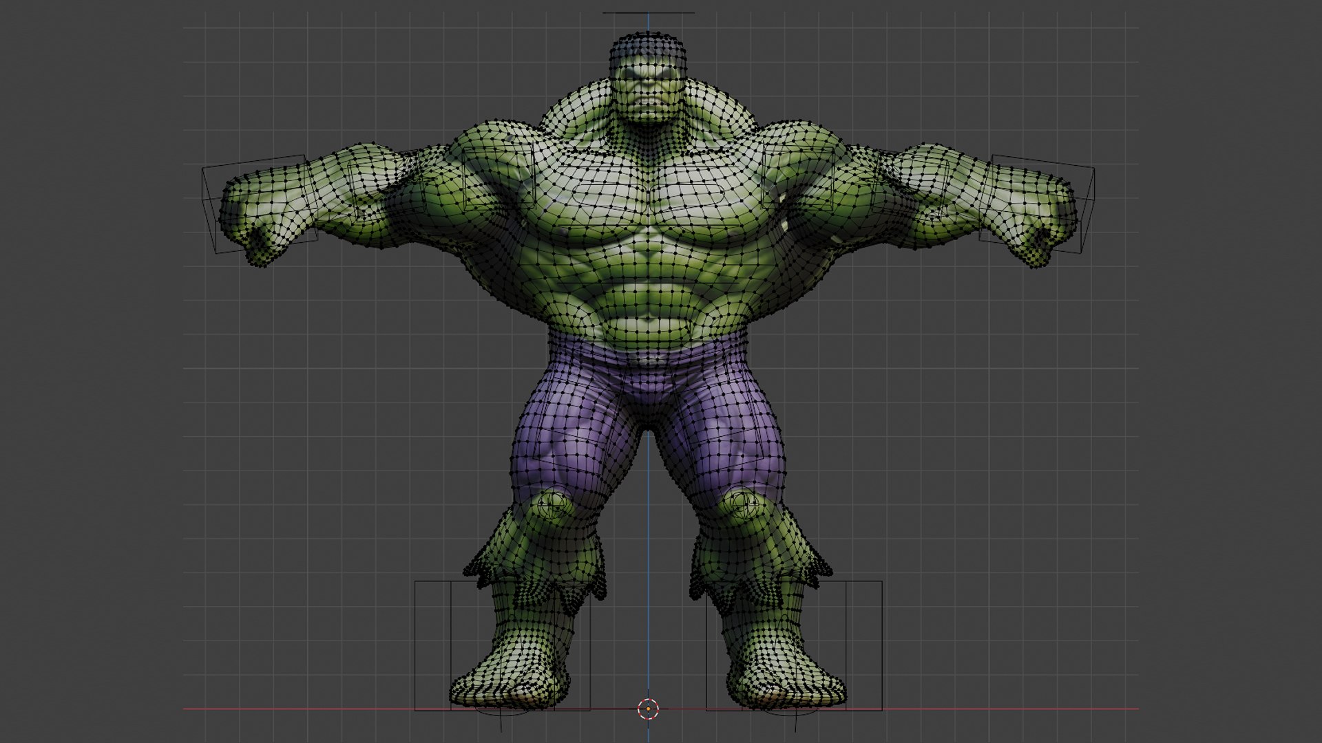 3D HULK Model - TurboSquid 2330031