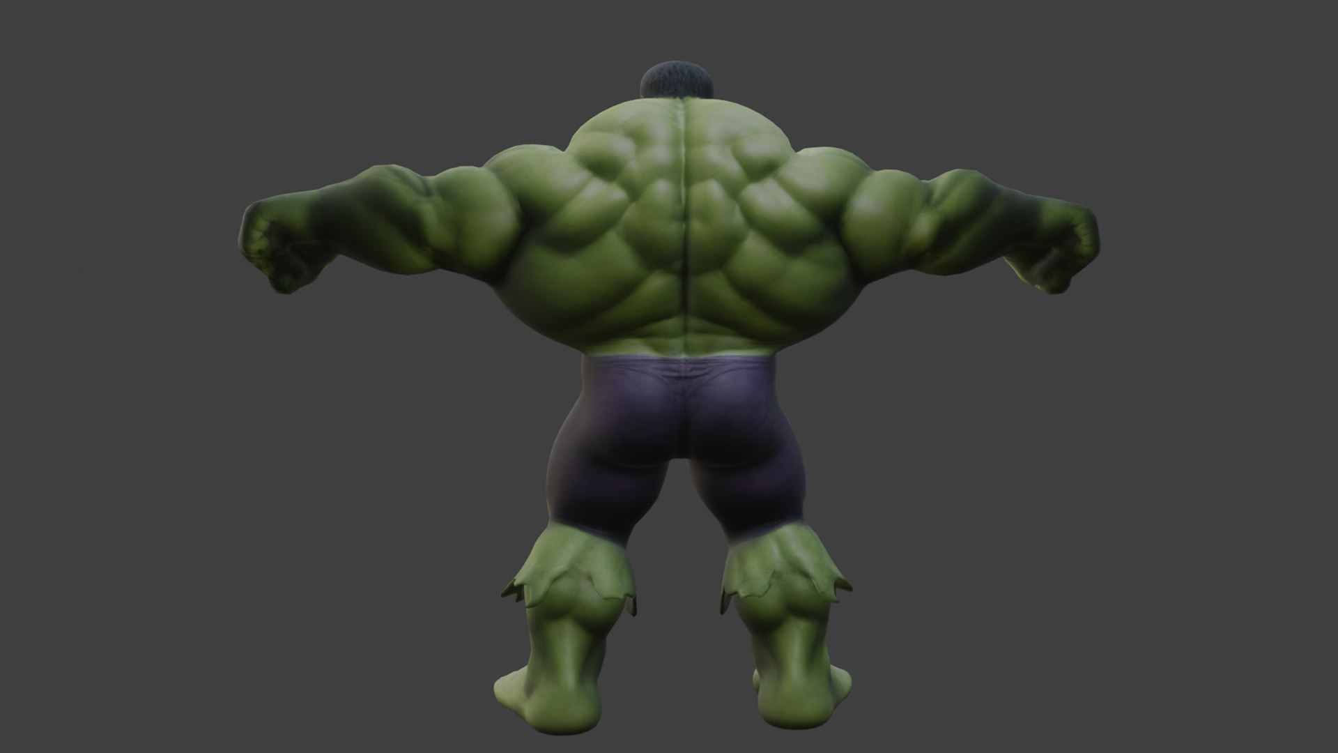 3D HULK Model - TurboSquid 2330031
