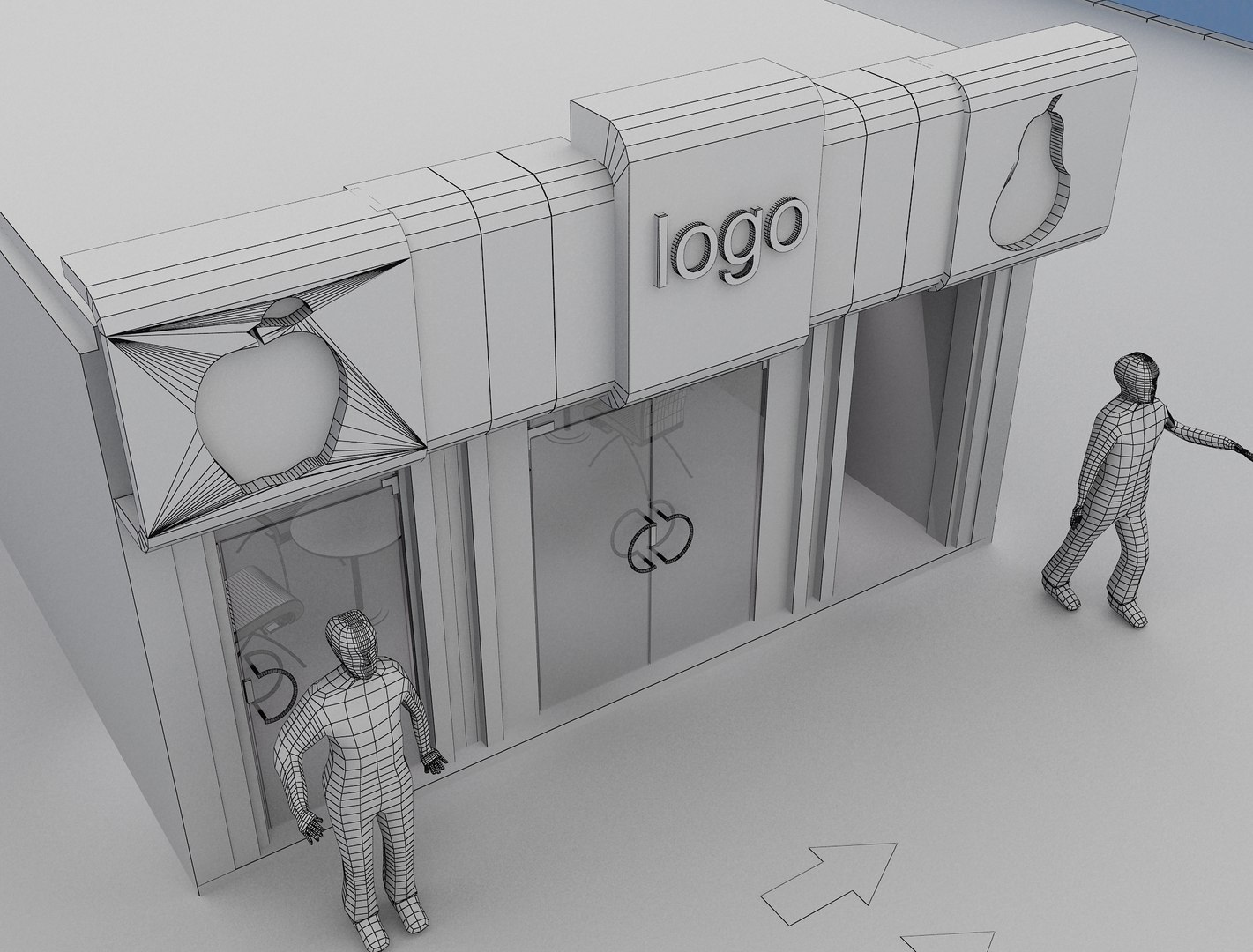 Interior Design Shop 3D Model - TurboSquid 1534223