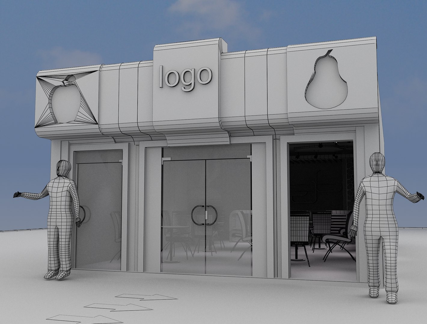 Interior Design Shop 3D Model - TurboSquid 1534223