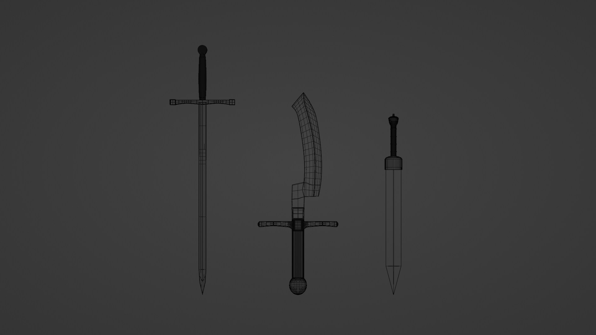Sword Pack 3D Model - TurboSquid 2017864