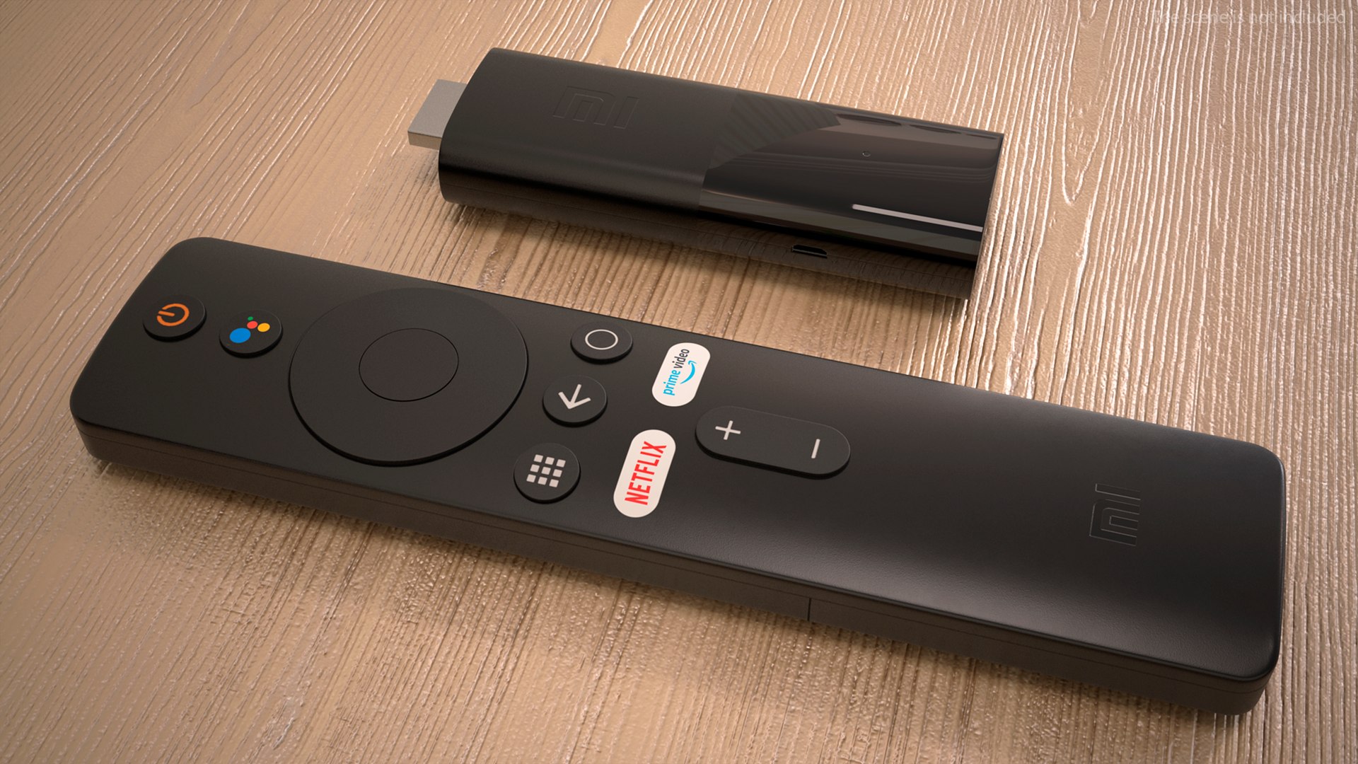 3D Model Mi TV Stick With Remote Controller - TurboSquid 2098623