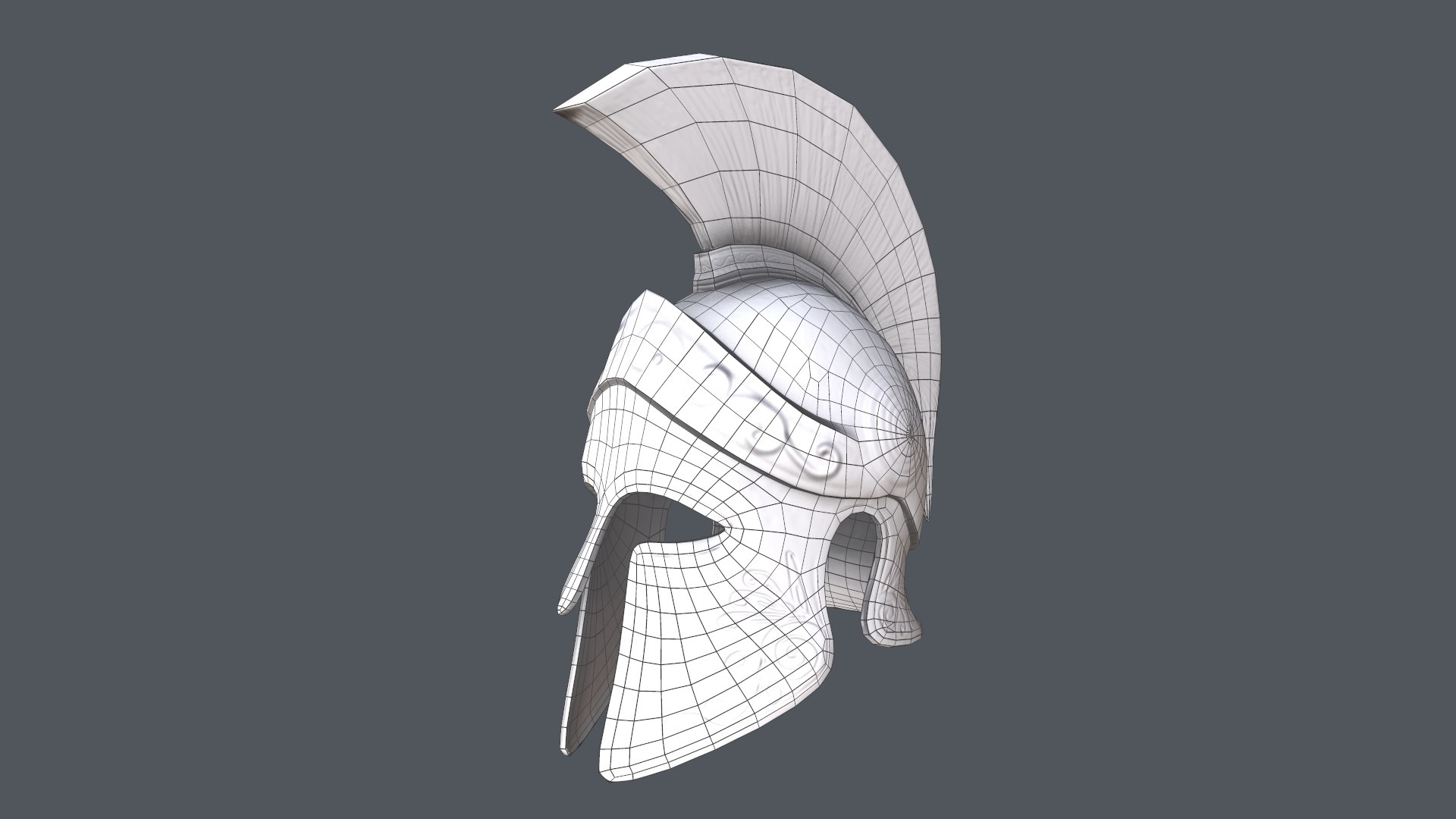 Spartan Helmet 3D Model - TurboSquid 1697318