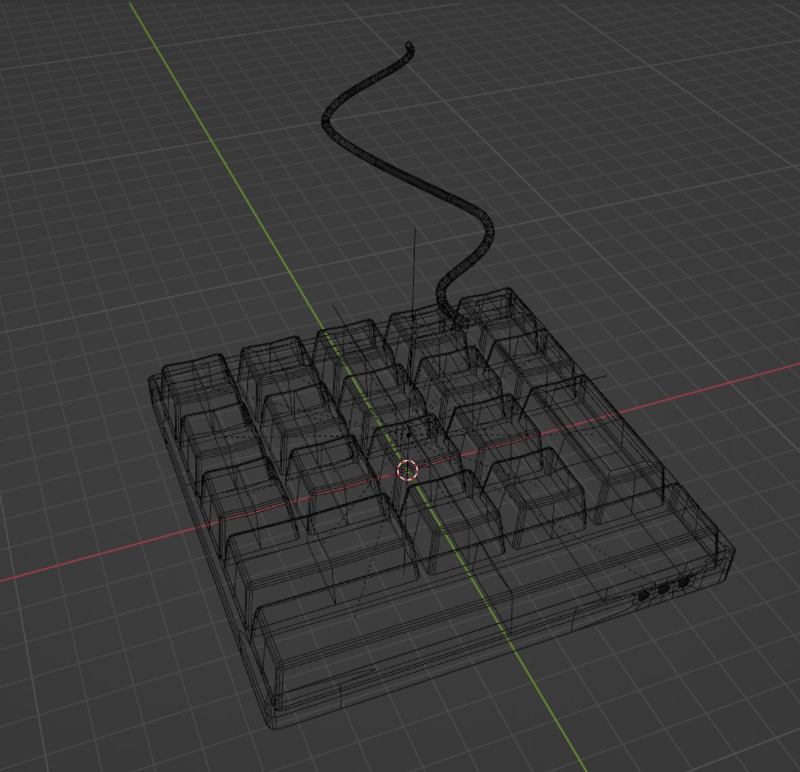 Free Keyboard With The Most Necessary 3D Model - TurboSquid 2083242