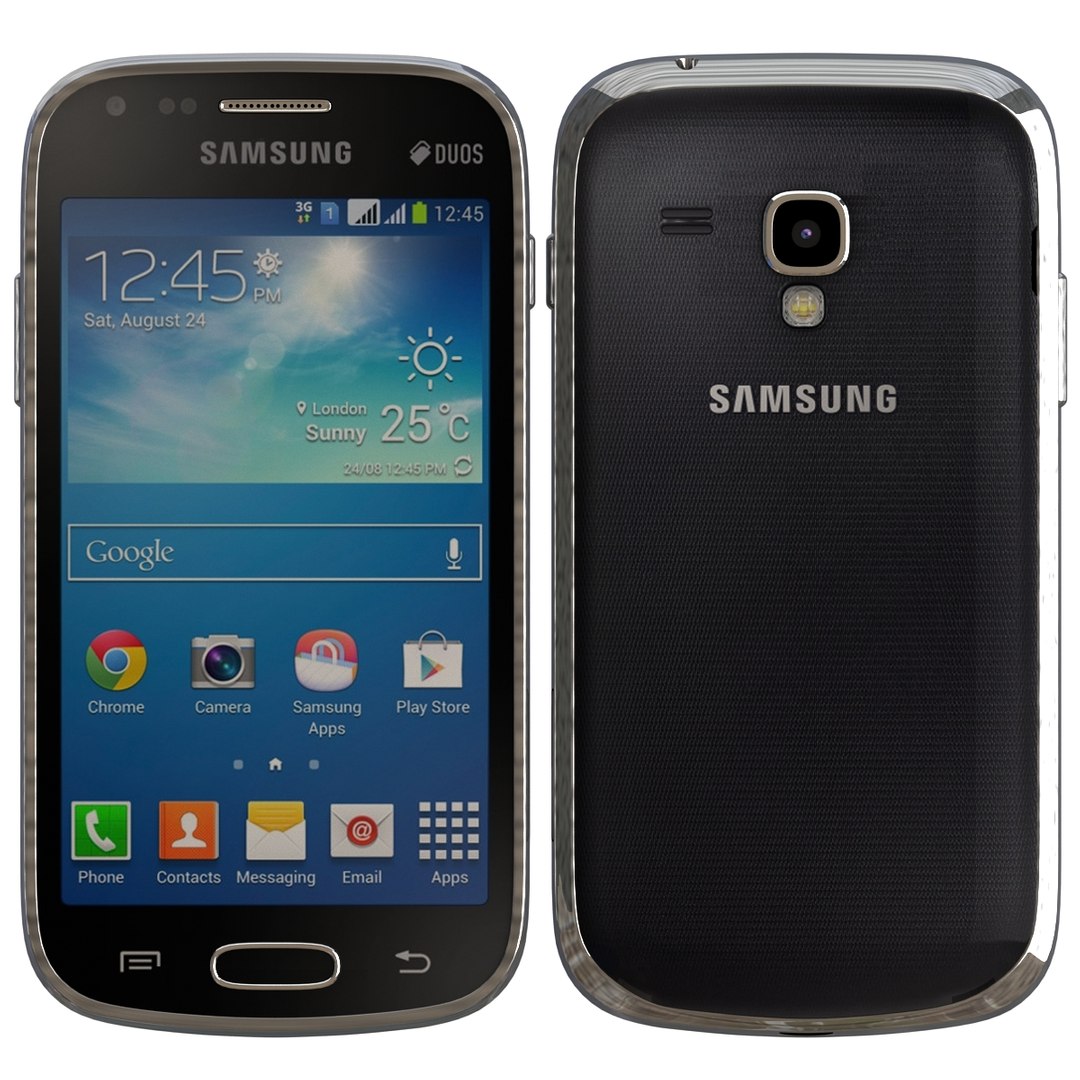 3d model samsung galaxy s duos
