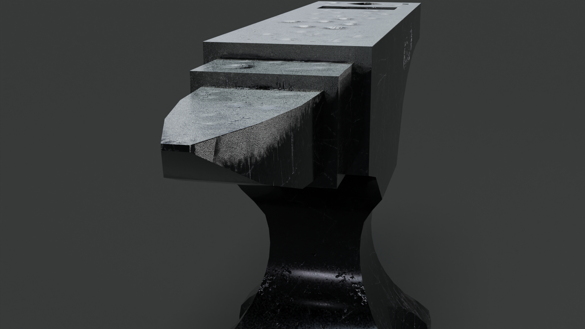 Old anvil low-poly PBR 3D model - TurboSquid 1887041