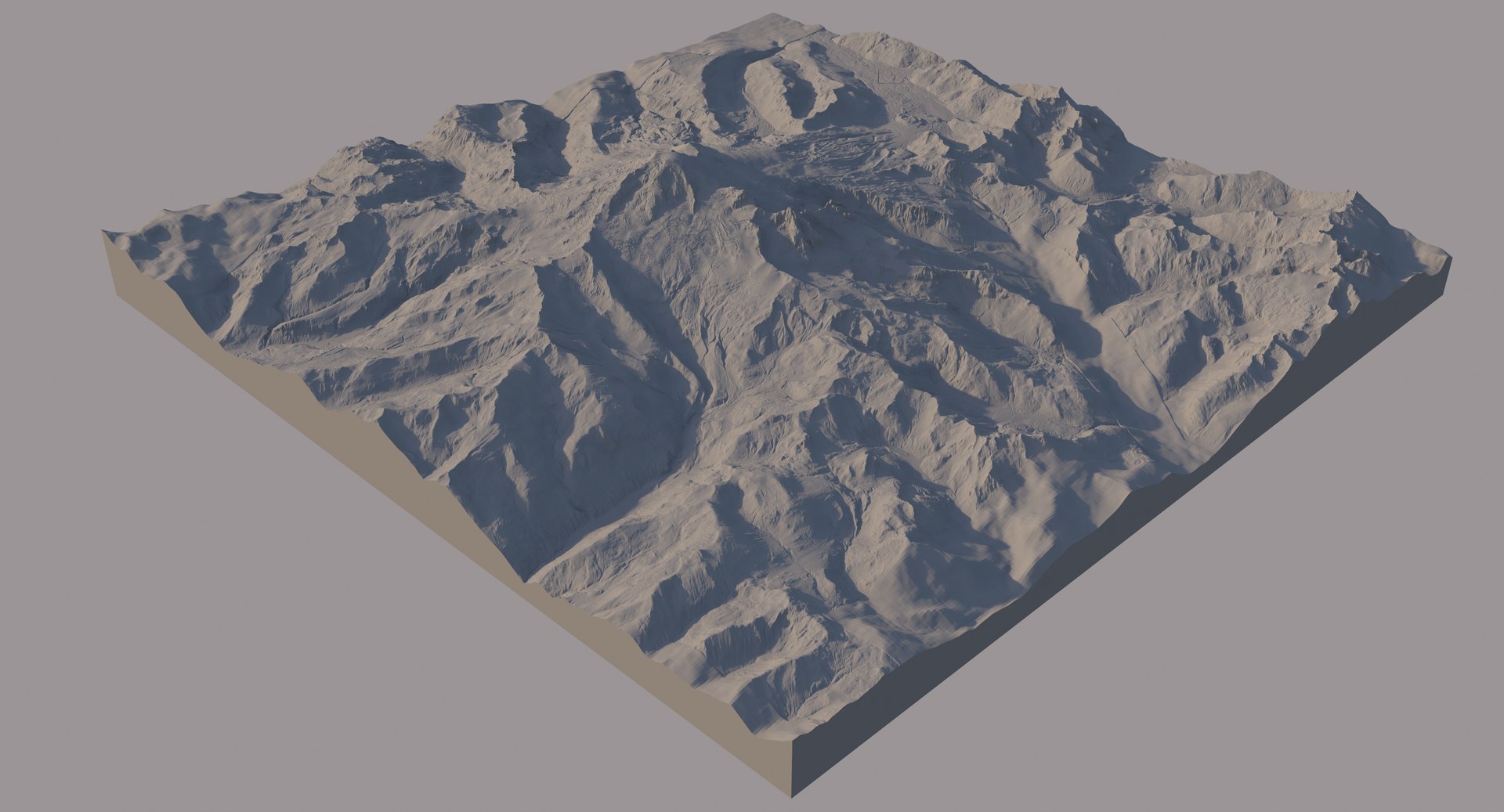 Mount baker model - TurboSquid 1288936
