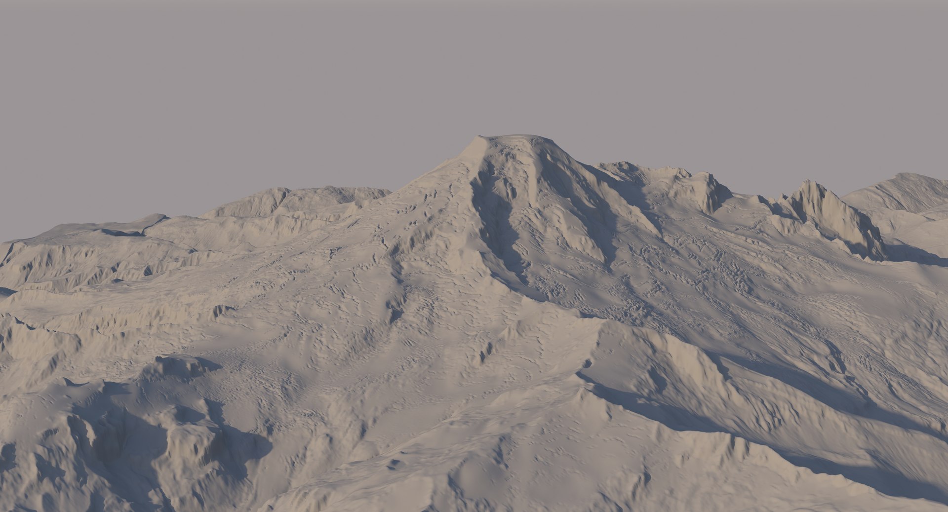 Mount Baker Model - TurboSquid 1288936