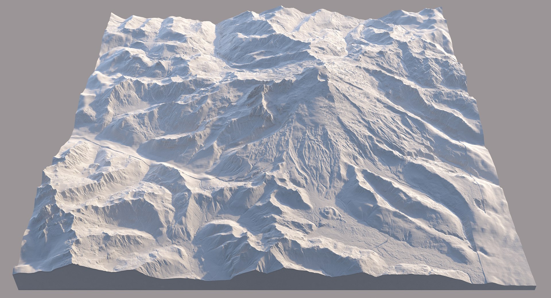 Mount Baker Model - TurboSquid 1288936