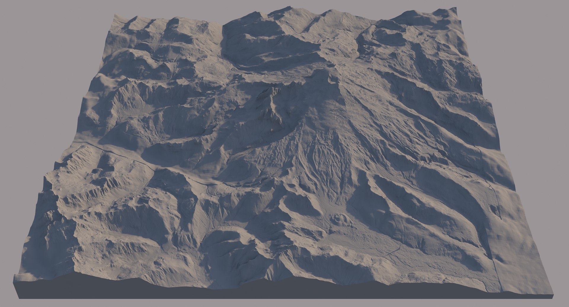 Mount Baker Model - TurboSquid 1288936