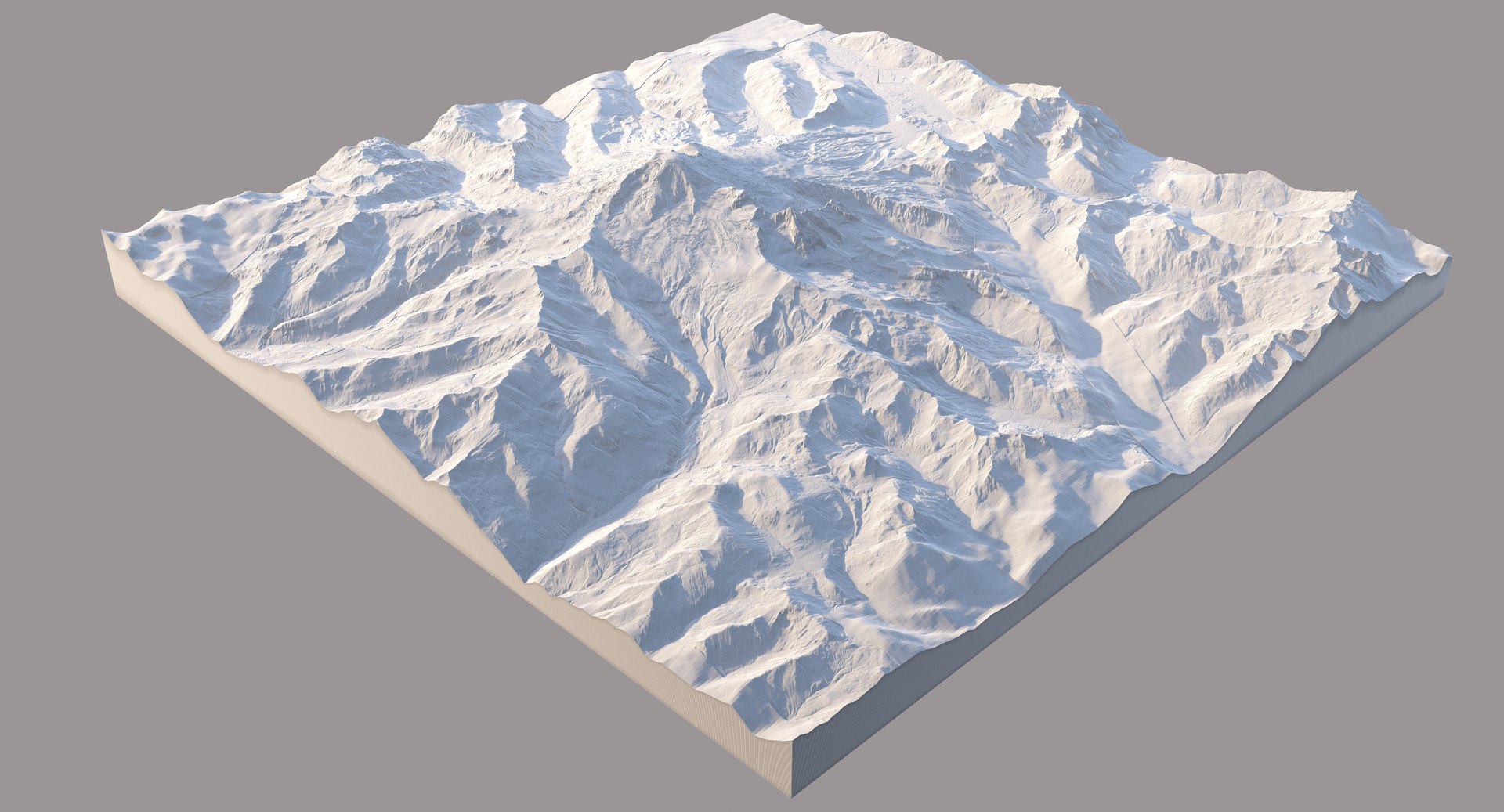 Mount Baker Model - TurboSquid 1288936