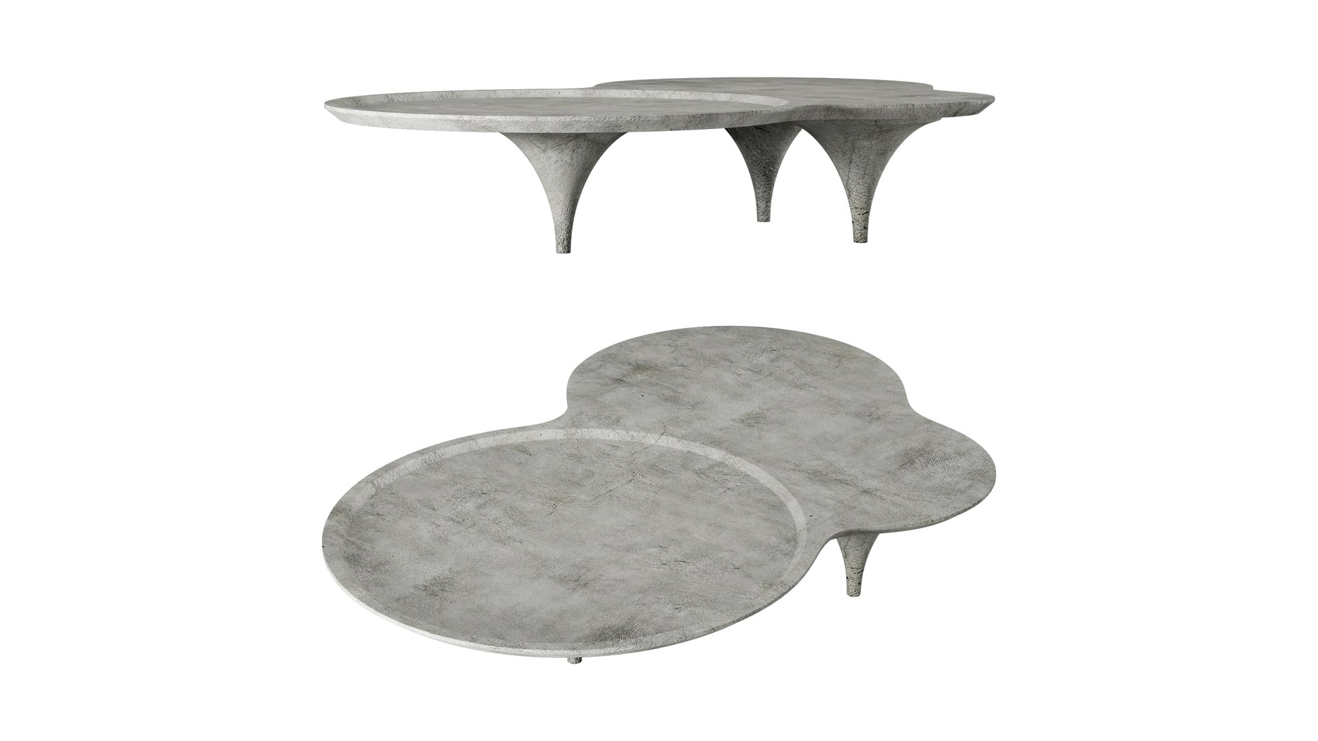 modelo 3d mesa de centro caída roche bobois - TurboSquid 2206016