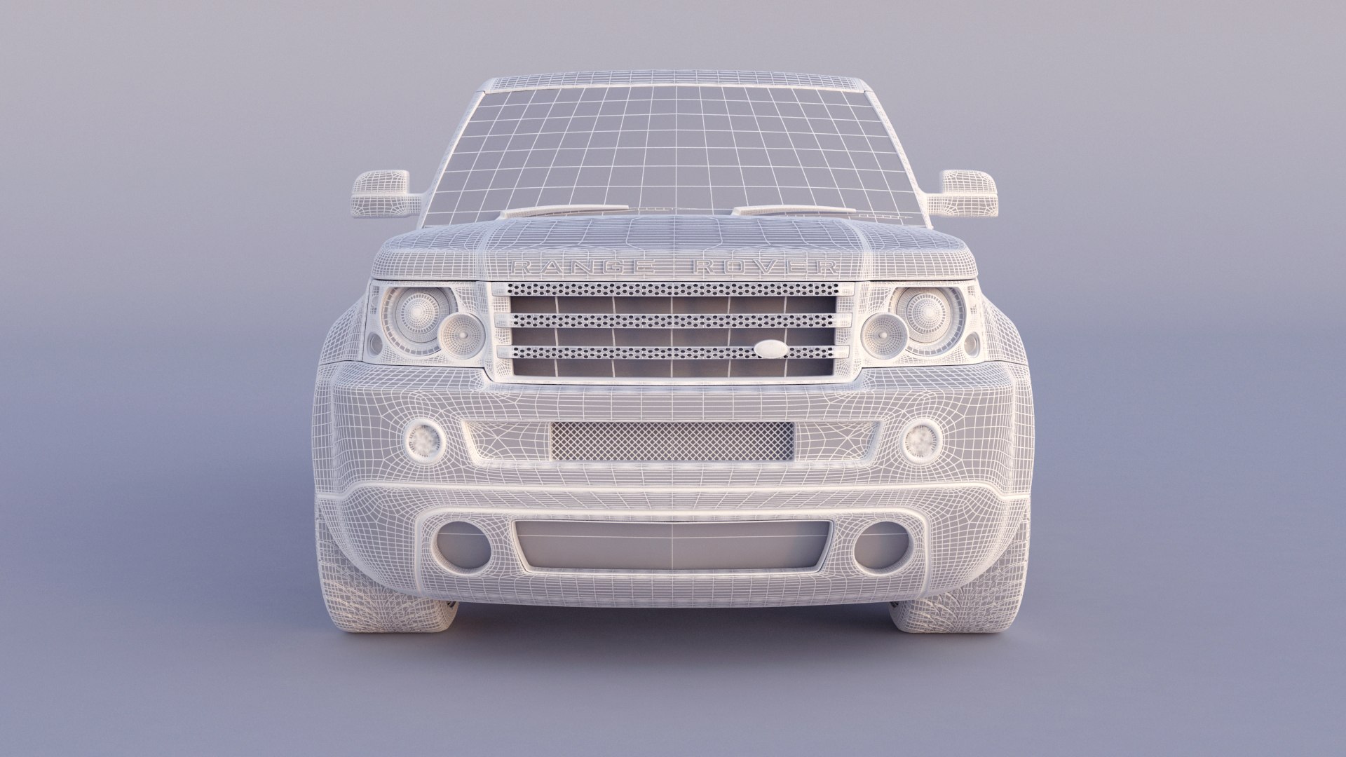 Range Rover Sport 3d Model