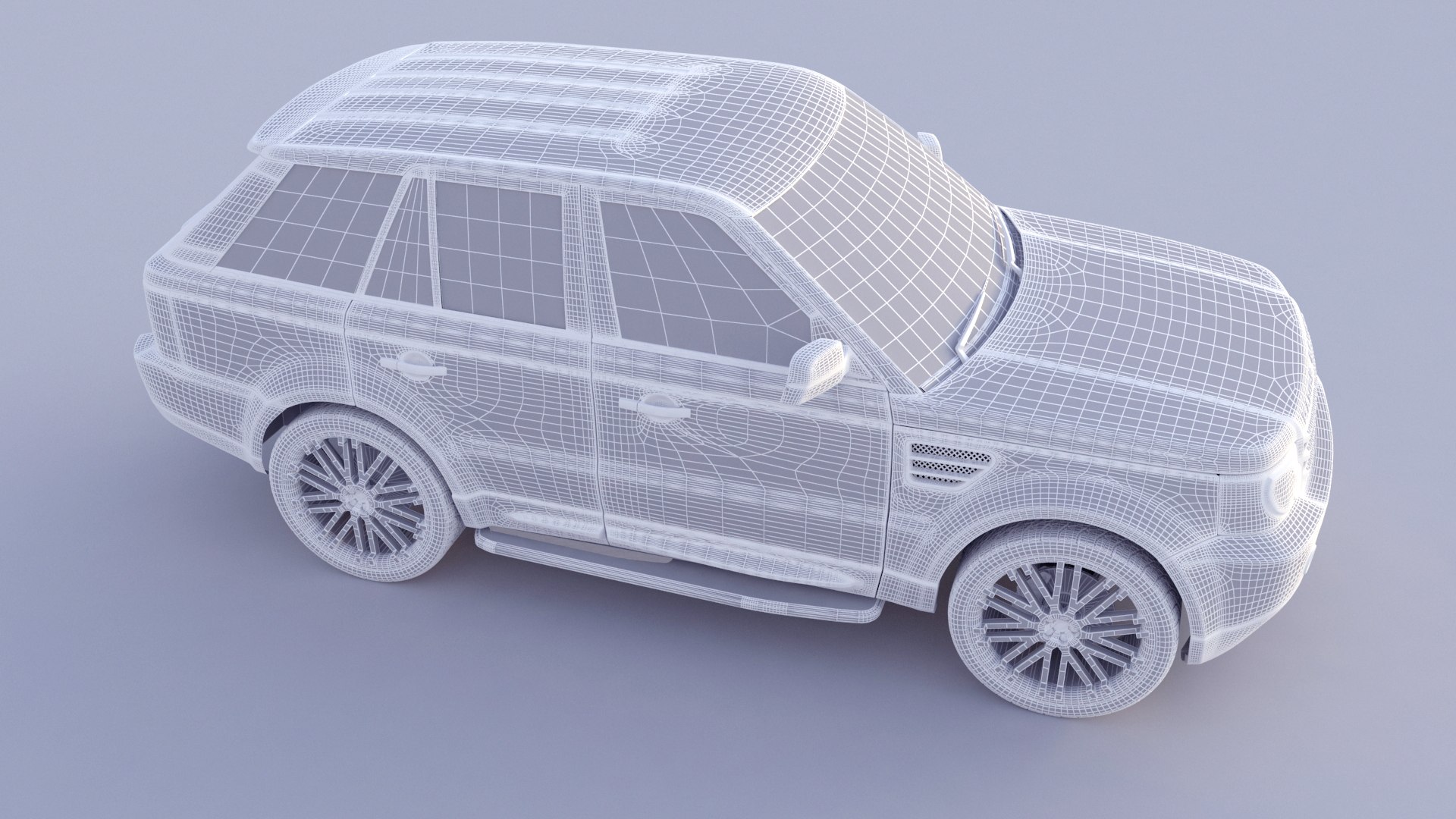 Range Rover Sport 3d Model