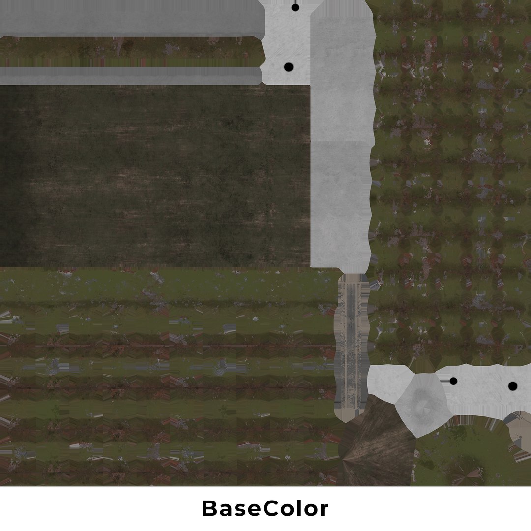 Soviet Anti-Personnel Fragmentation Landmine Barrage POM3-2M Low-poly ...