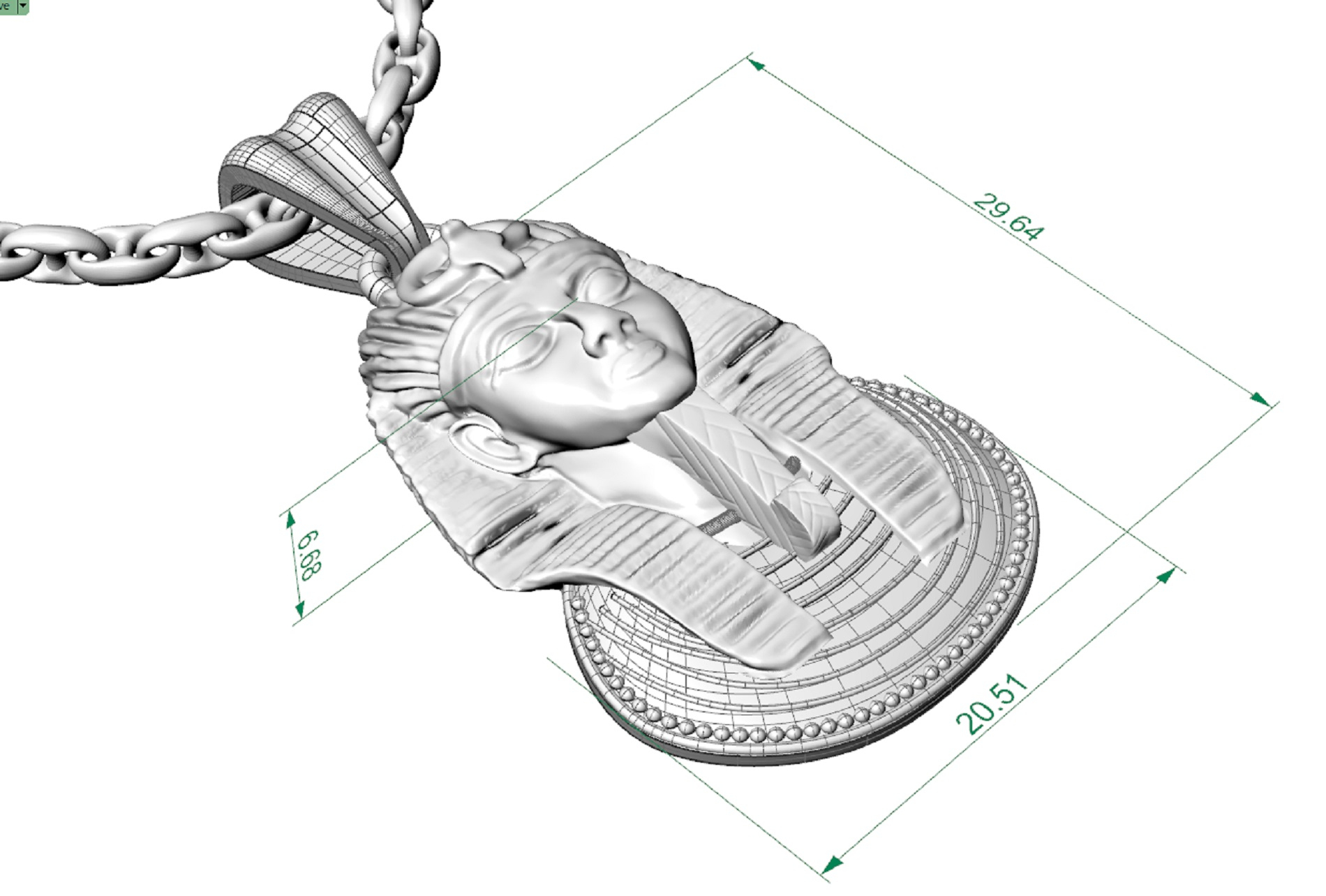 Pendant sphinx 3D - TurboSquid 1818046