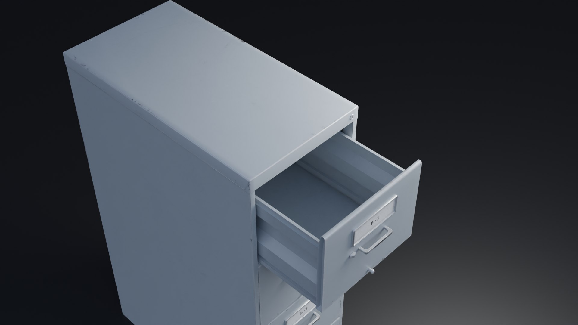 Filing Cabinet 4K And 2K Low-poly 3D - TurboSquid 2008135