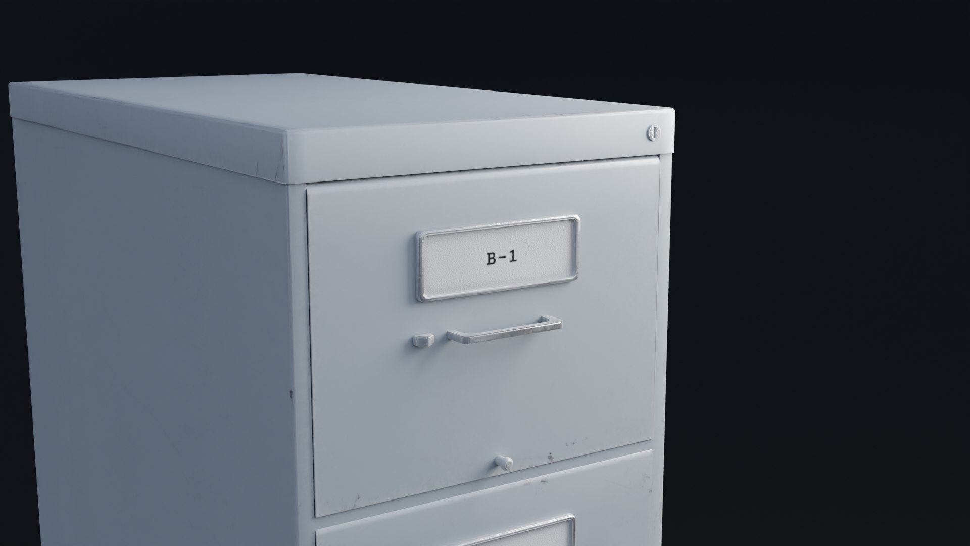 Filing Cabinet 4K And 2K Low-poly 3D - TurboSquid 2008135
