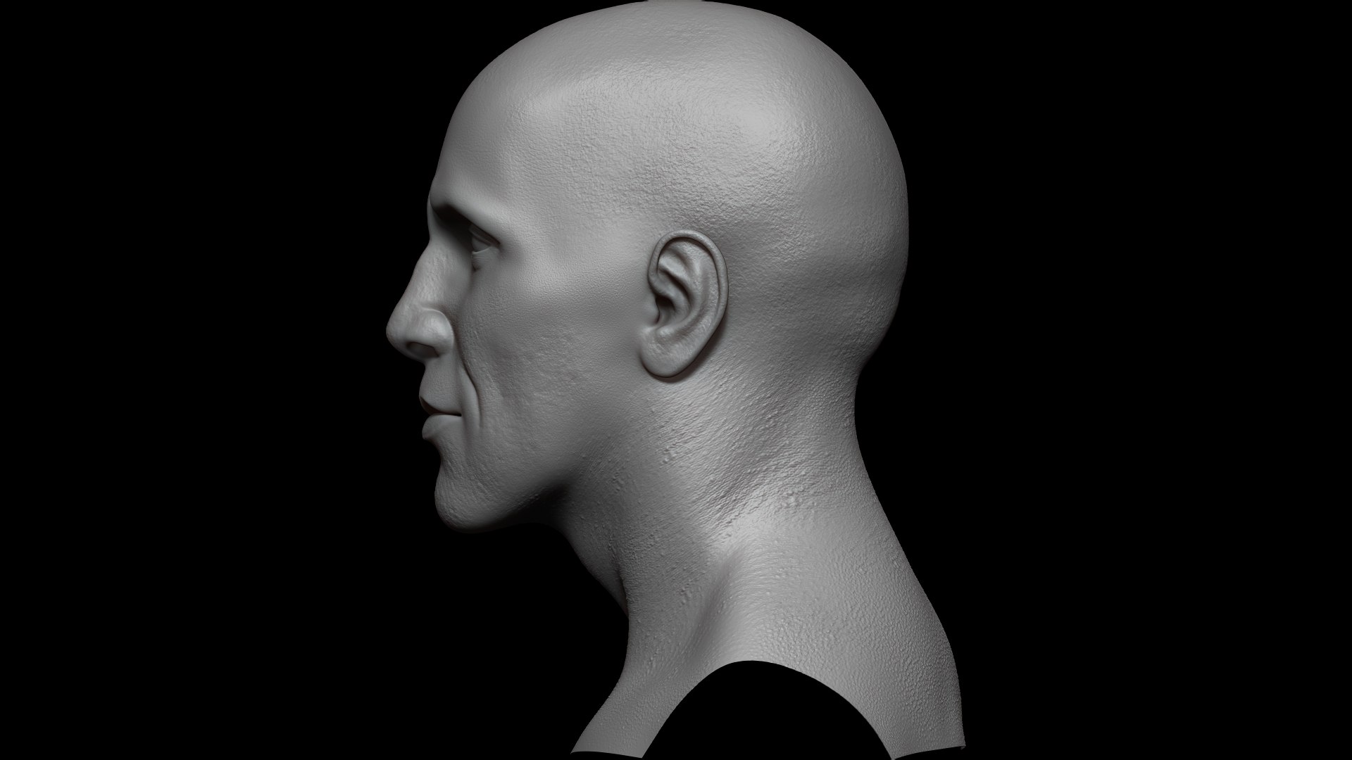 3D Dwayne Johnson Model - TurboSquid 2151542