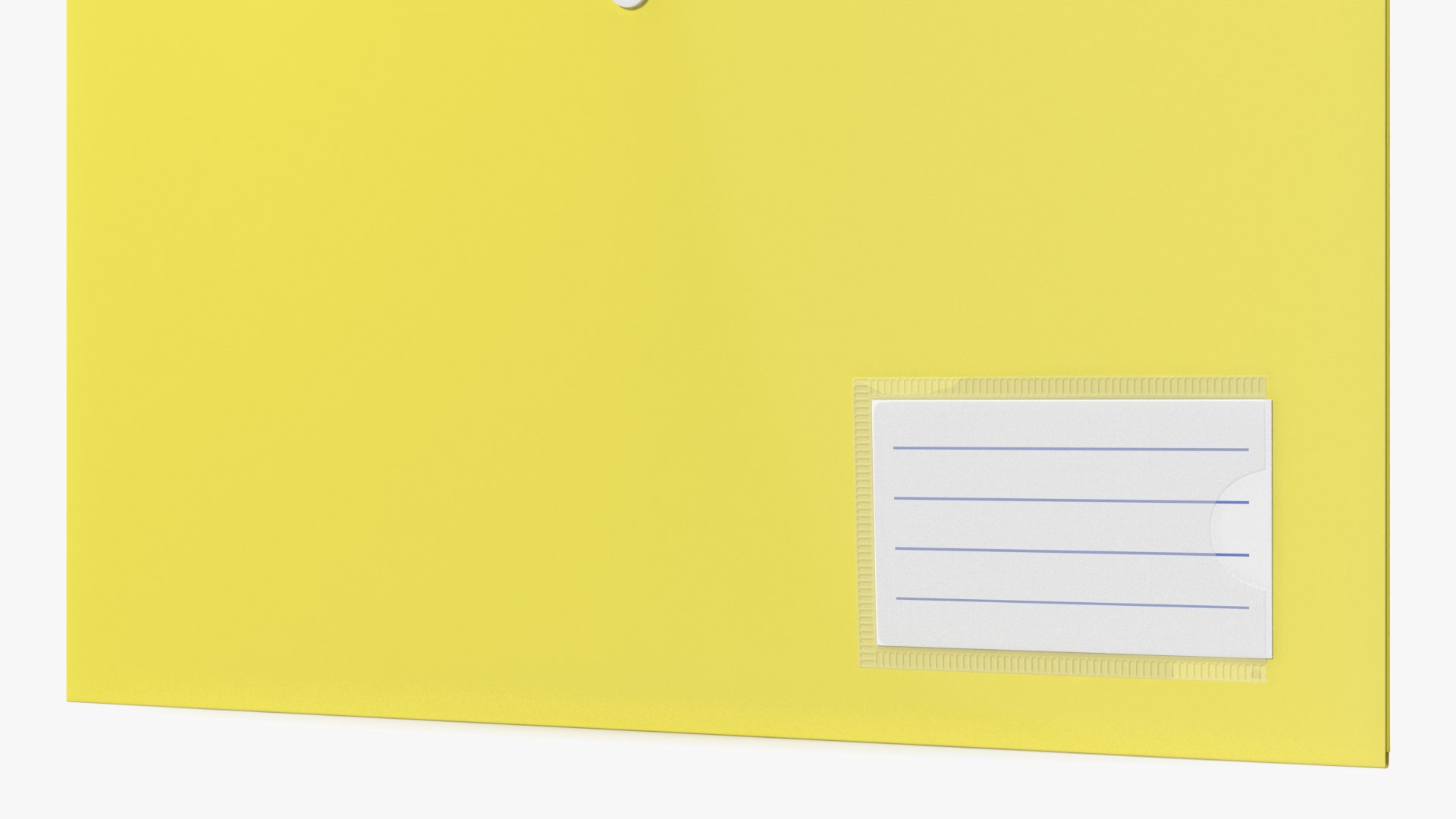 3D Model Plastic Document Folder Open Yellow - TurboSquid 1772213