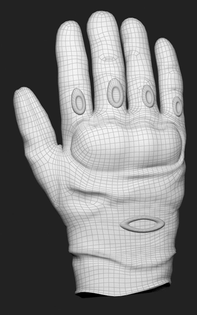 3d Gloves Model