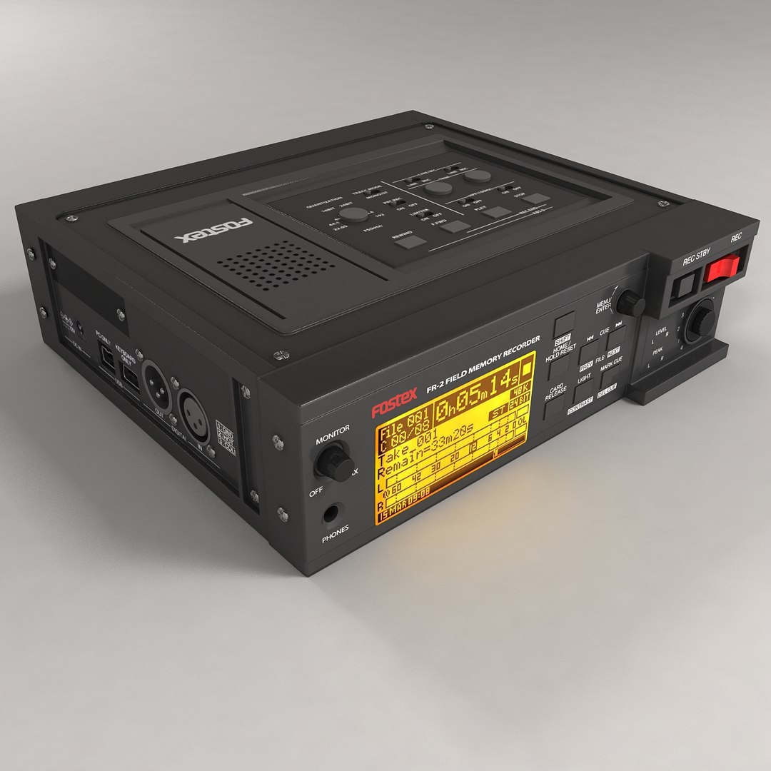3d Fostex Fr2 Model