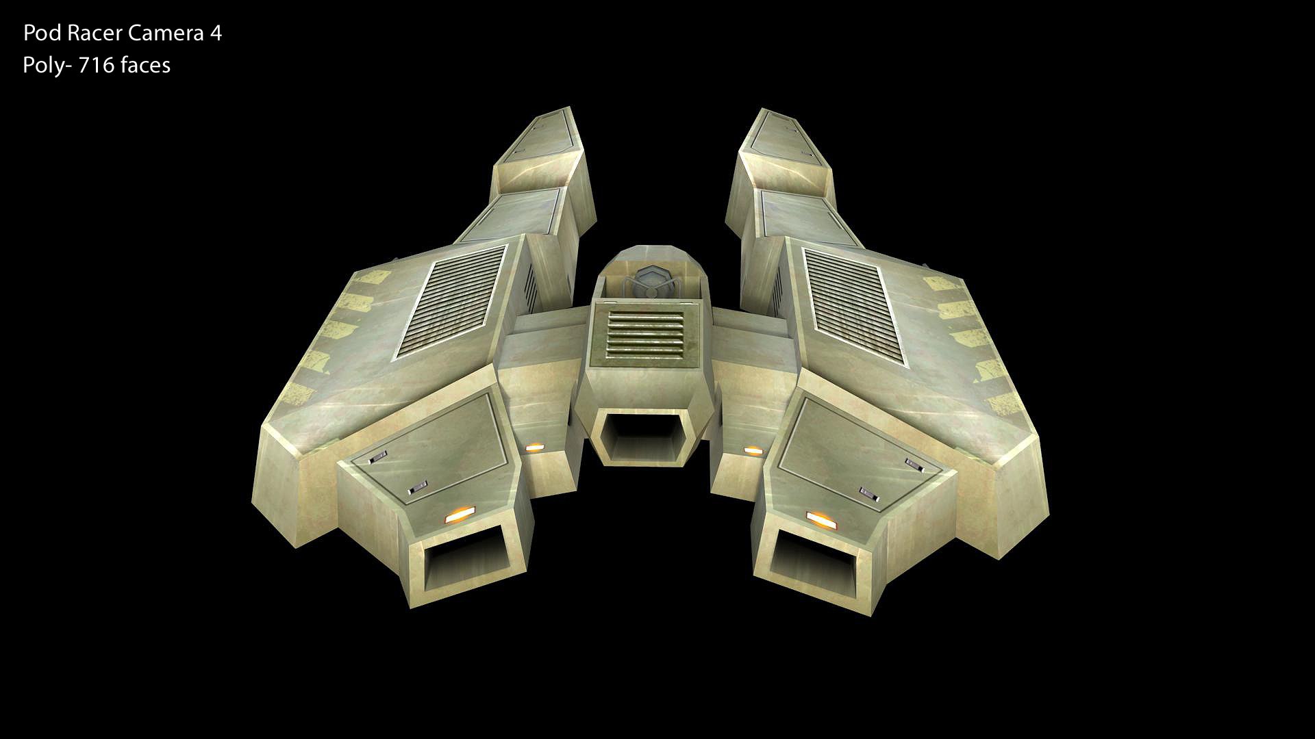 Pod Racer 3D - TurboSquid 1156525