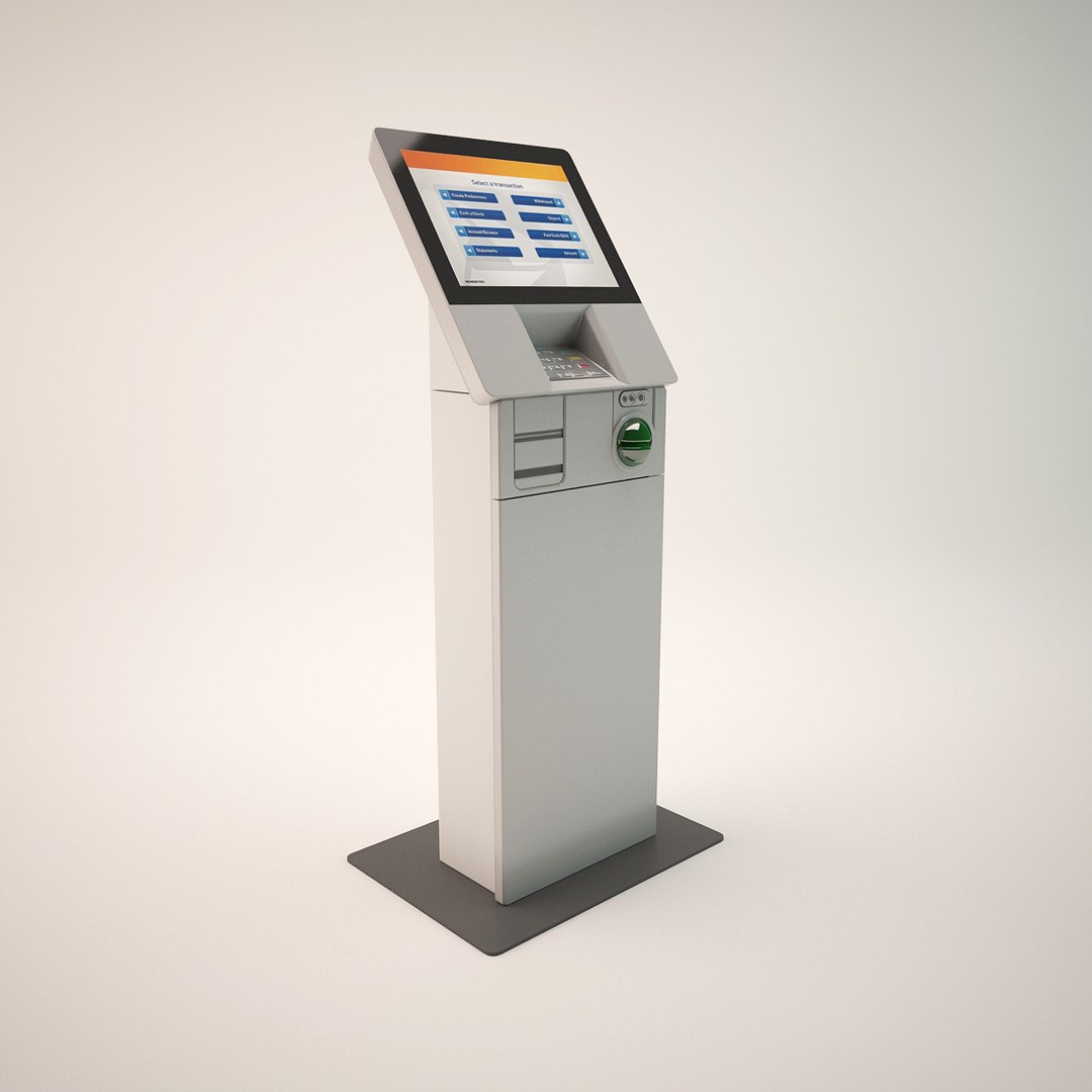 Ncr Self Serv 8 3D Model - TurboSquid 1159594