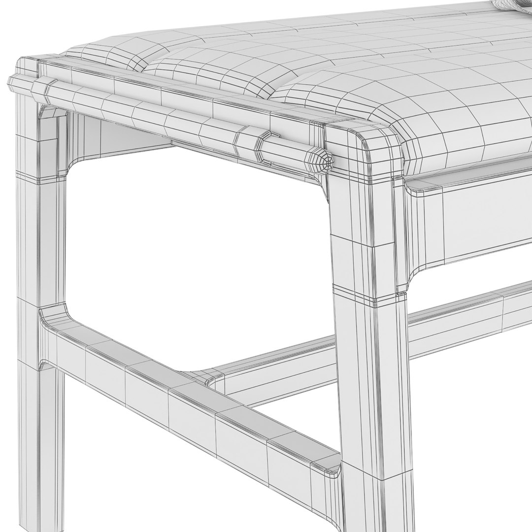 3D Bench Aura - TurboSquid 2139170