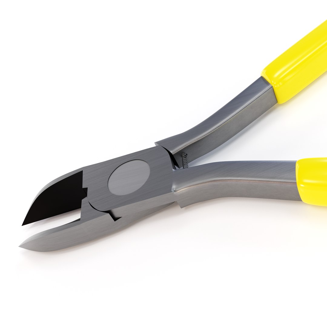 Side Cutter Pliers Tool Diagonal Animated Model - TurboSquid 1915839
