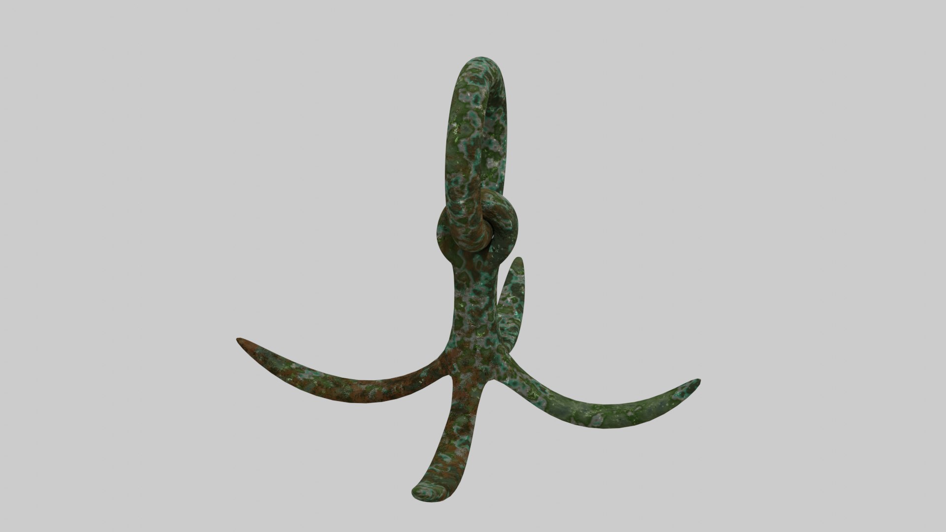 Rusted Metal Hook Model - TurboSquid 1464270