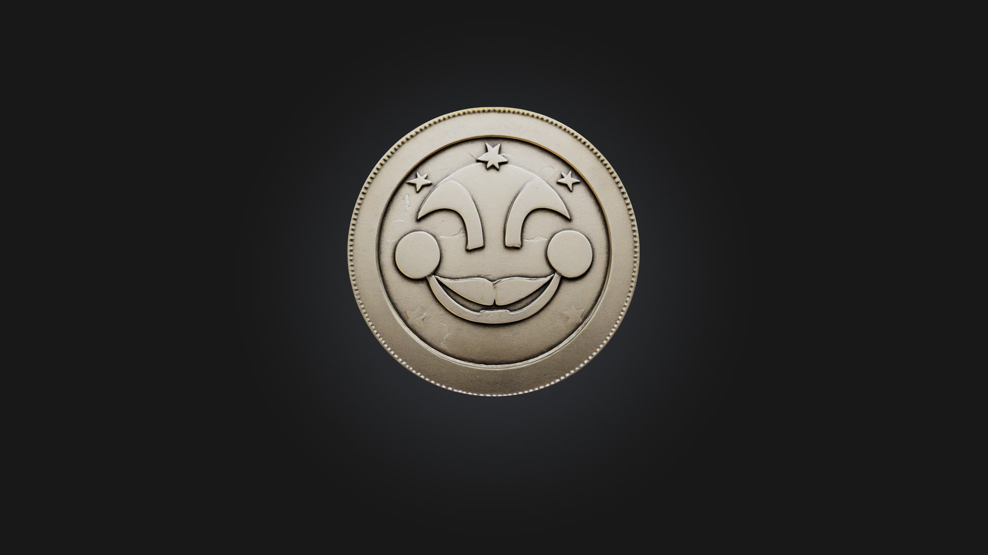 3D Cartoon Coin - TurboSquid 2291586