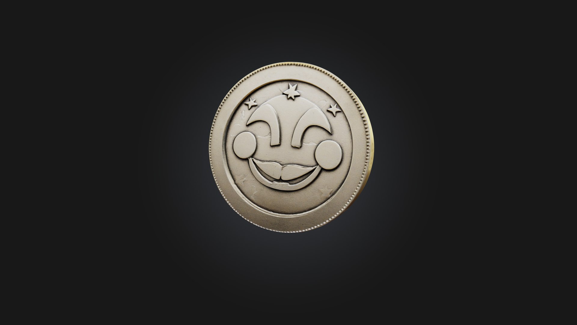 3D Cartoon Coin - TurboSquid 2291586