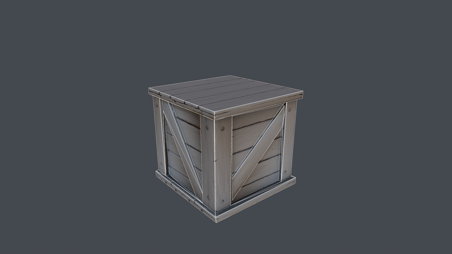 3D Wood Crate Model | 1142669 | TurboSquid