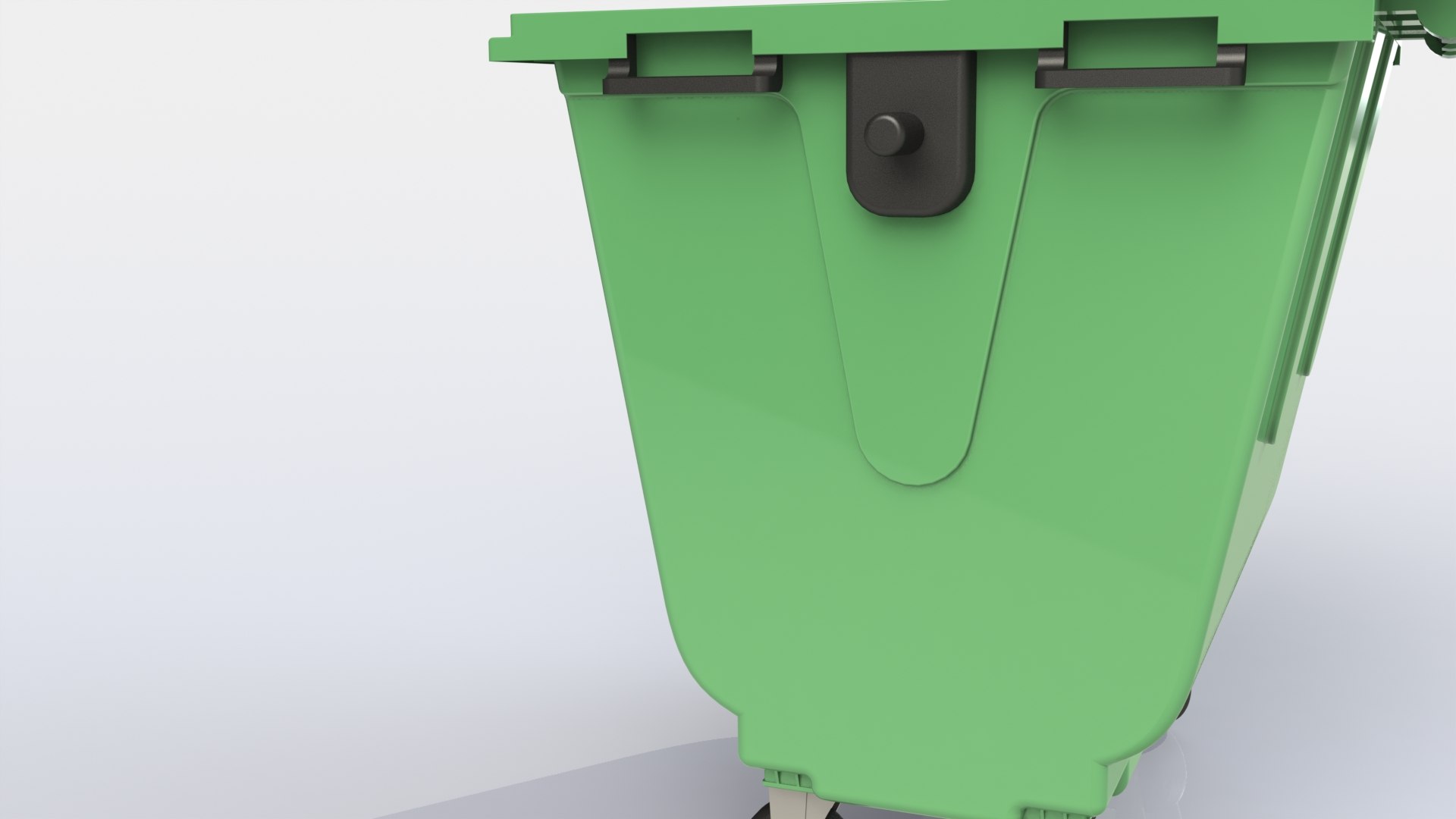 Garbage Container 3d Model