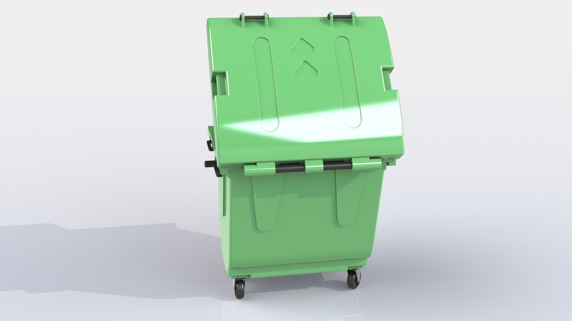 Garbage Container 3d Model