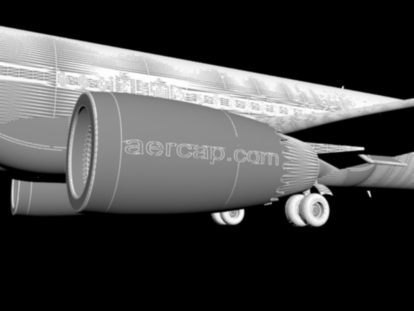 3D Aercap Boeing 737 10 Model - TurboSquid 1465650