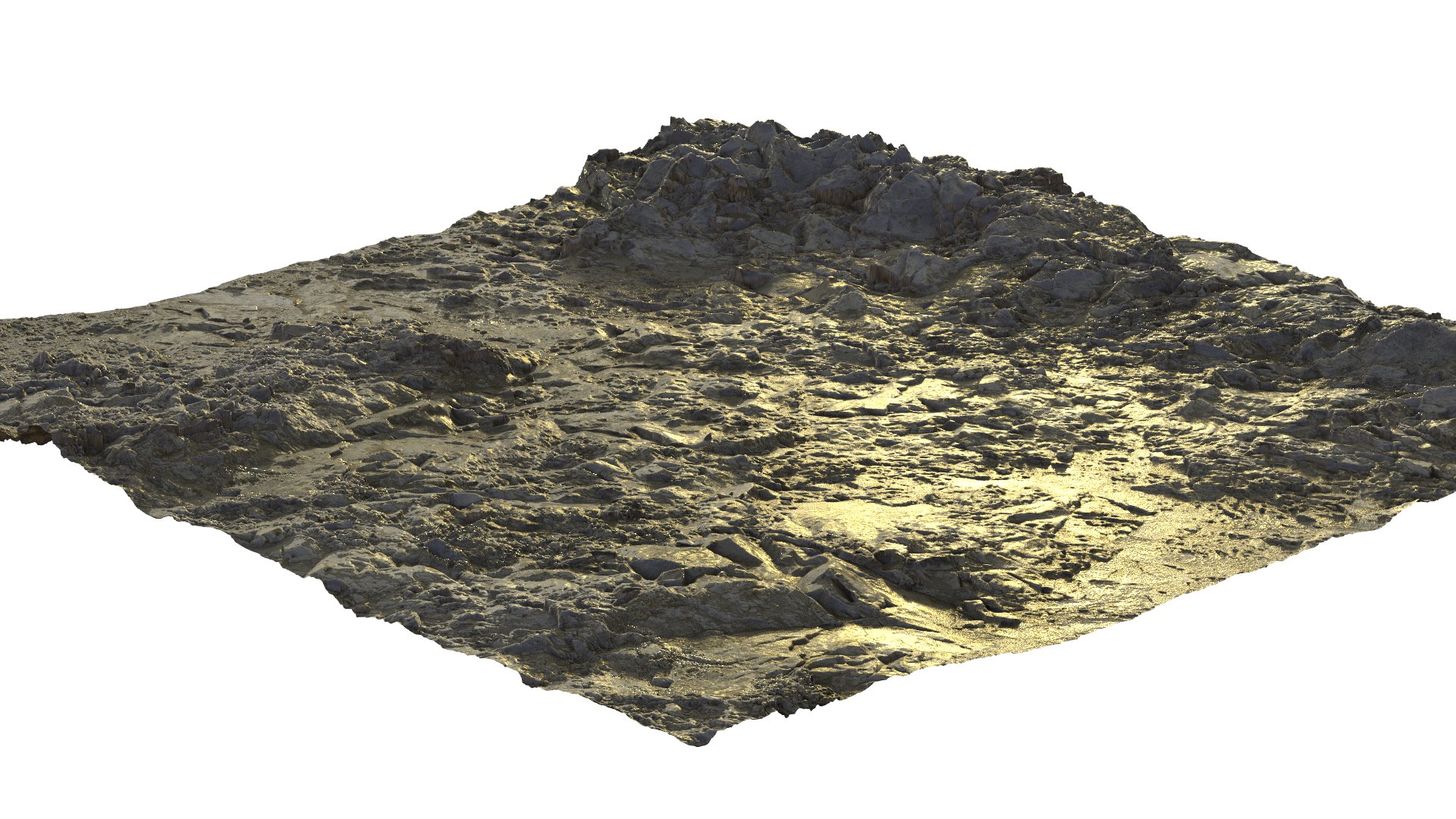 Rocks Surface Plan 8K Model - TurboSquid 2277947