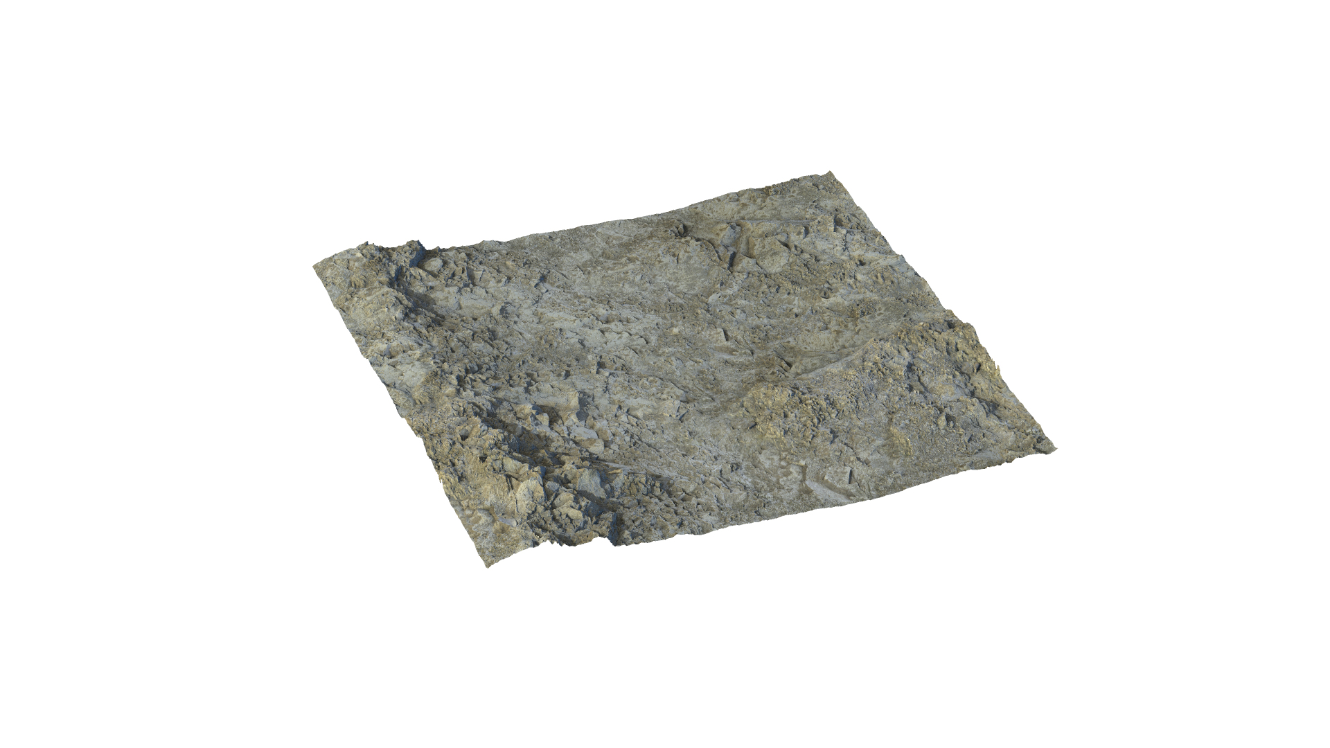 Rocks Surface Plan Model - TurboSquid 2277947