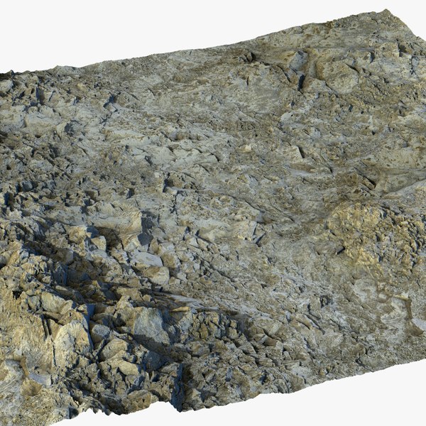 modelo 3d Plano de superficie de rocas - TurboSquid 2277947