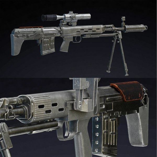 Dragunov 3D Models for Download | TurboSquid